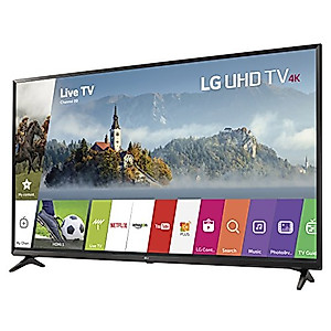 LG Electronics 43UJ6300 43-Inch 4K Ultra HD Smart LED TV (2017 Model)