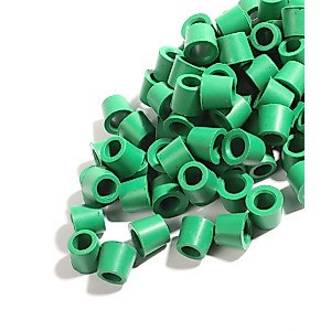 ESEWALAS 100pcs Rubber Gasket,Rubber Manifold Repair Sealing O Ring Kit,Air Conditioning 1/4'' Charging Hose O Ring Rubber Repair Replacement Washer,for A/C Refrigeration Charging Hose