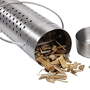 Ignite Chip Tube Smoker 9" - Transform Your Home Grill Into A Smoker - Works with Pellets and Wood Chips - Sturdy Reliable Design