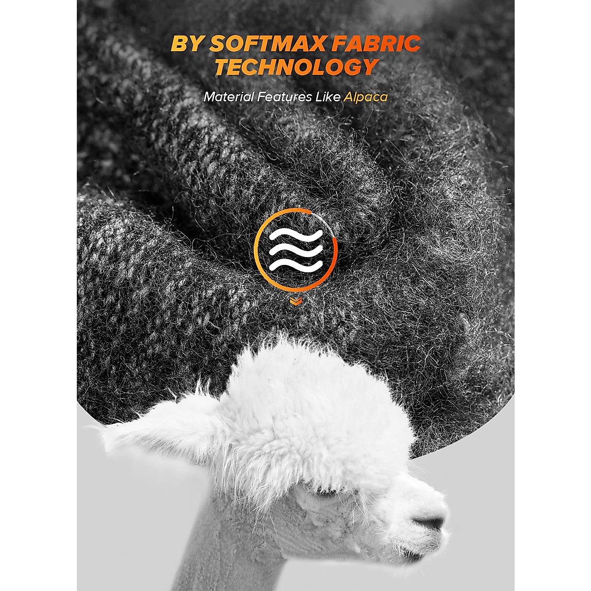 TRENDOUX Winter Gloves Women Men, Touchscreen Glove, Texting Smartphone Riding - Anti-Slip - Thermal Liners - Knitted Soft Material - Hands Warm Glove for Driving - Black Gray - L