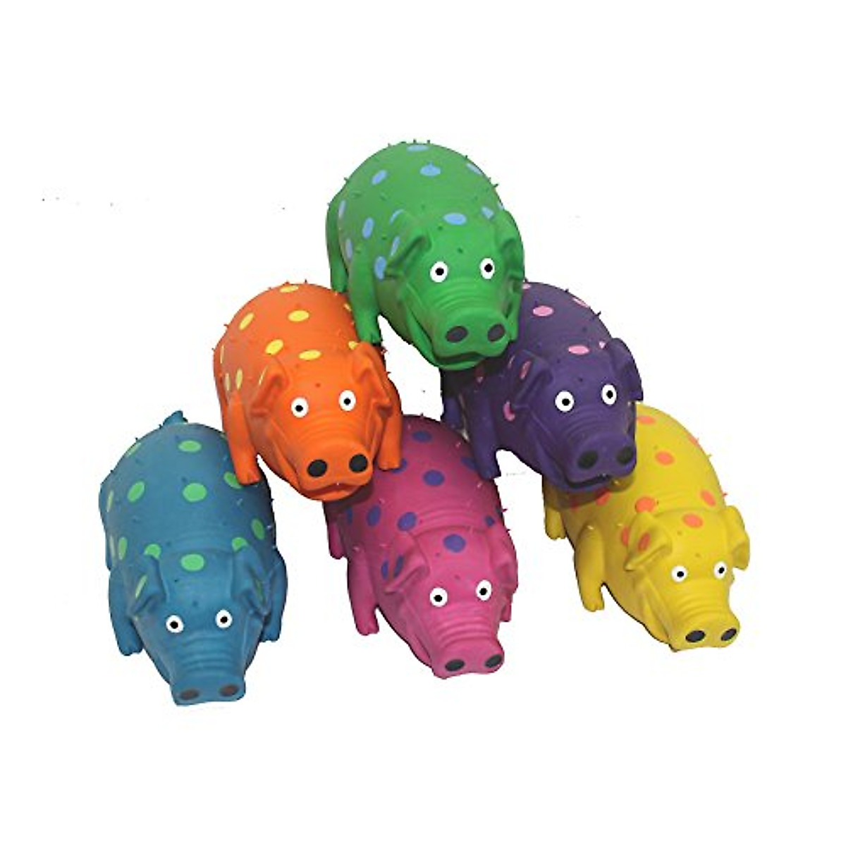 Multi Pet Dog Toy, Goblet Pig, Mini, Assorted Color, Count 1, Small