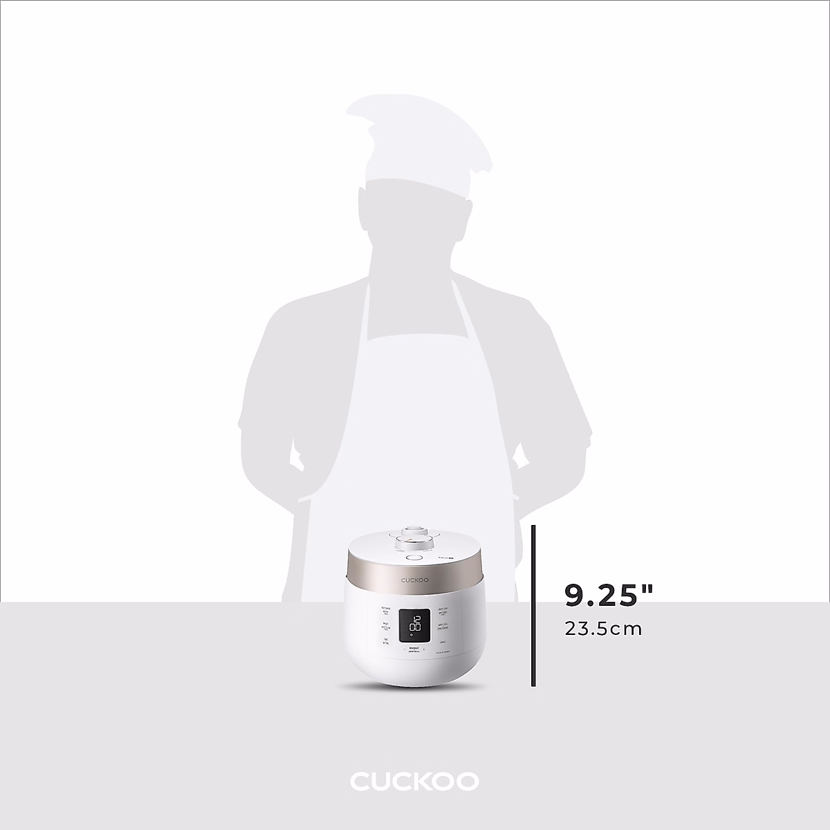 CUCKOO CRP-ST0609F | 6-Cup/1.5-Quart (Uncooked) Twin Pressure Rice Cooker & Warmer | 12 Menu Options: High/Non-Pressure Steam & More, Made in Korea | WHITE (6 CUP)