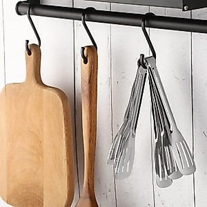 8 Pack 7 Inch Serving Tongs, Metal Tongs for Food, Food-Grade Stainless Steel Small Cooking Appetizers, Kitchen Food Tongs,Dishwasher Safe