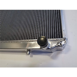 MONROE RACING 3 ROW Aluminum Radiator for TOYOTA SUPRA MK3 SOARER MZ20 7M-GTE 1986 1987 1988 1989 1990 1991 1992 MT MANUAL Aftermarket Compatible Replacement