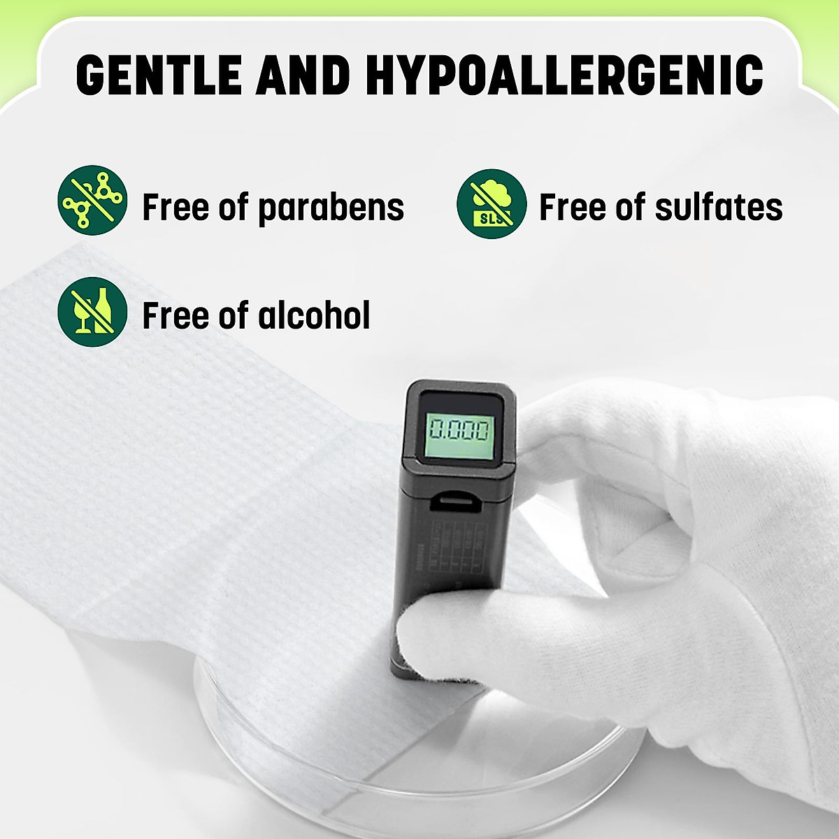 OWOCARE Dog Wipes for Paws and Butt, Plant-Based Large Pet Wipes for Dogs/Cats Hypoallergenic, 8X9 Inch Easy to Use Dog/Cat/Puppy Cleaning Grooming Wipes, Gentle, Degradable (200 Count,Unscented)