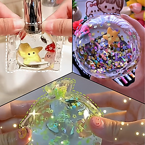 POUYRBA Multicolored Nano Tape Bubble Kit, 43pcs 9.84FT Nano Tape Bubble Kit for Kids Double Sided Tape Plastic Bubble Super Elastic Bubbles DIY Craft Kit for Party Favors