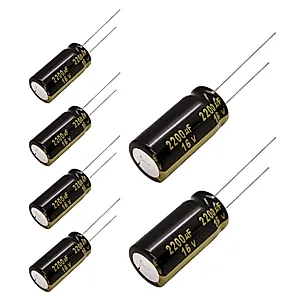 Replacement for 6 pcs Panasonic FM Series Capacitors 16V 2200uf Low Impedance