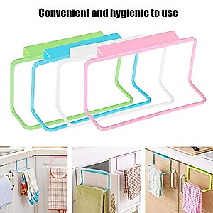 Isabelvictoria Towel Rack Bar Hanging Holder Rail Organizer Bathroom Cabinet Cupboard Hanger Kitchen Accessories Storage Rack Holder