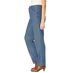 Woman Within Women's Plus Size Perfect Relaxed Cotton Jean - 18 W, White