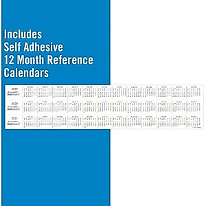 AT-A-GLANCE AW402028 WallMates Self-Adhesive Dry Erase Monthly Planning Surface, 18 x 12