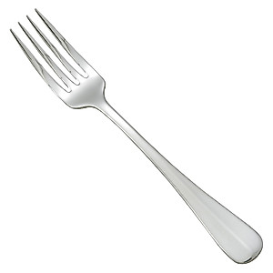 Winco Stanford Stainless-Steel Dinner Fork, Extra Heavyweight, 7.75" (12 Pack)