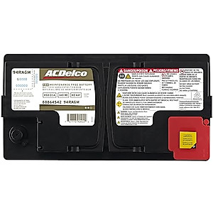 ACDelco Gold 94RAGM (88864542) 36 Month Warranty AGM BCI Group 94R Battery