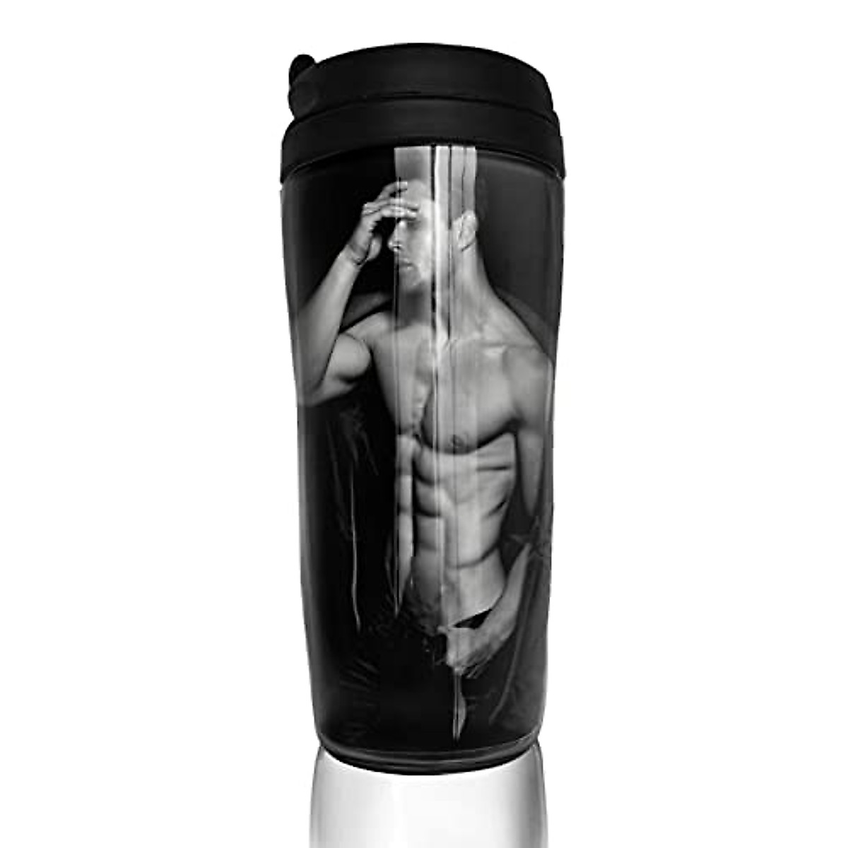 QNNEL Jensen Ackles Tumbler Coffee Cups Double Insulated With Lid Ice Drink Hot Beverage For Office Home Travel