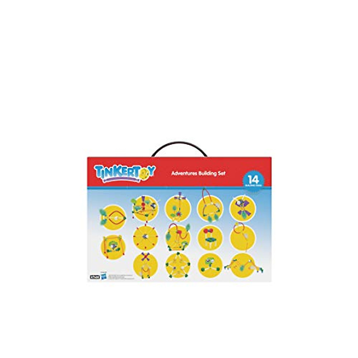 Tinkertoy Adventures Building Set - 100 Parts - Ages 3 & Up - Creative Preschool Toy