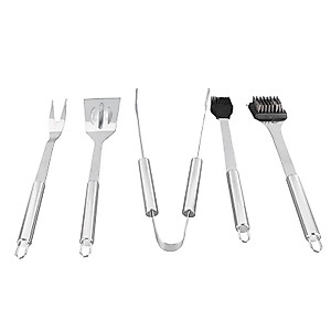 BBQ Grill Tools Set, 20pcs Grill Set Professional Tongs Fine Crafted for Outdoor for Travel