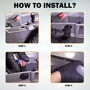 Rear Window Switch Button for Chevy Tahoe Suburban Cadillac Escalade GMC Yukon 2007 2008 2009 2010 2011 2012 2013 2014 Liftgate Window Glass Release Switch Back Window Open Button D1994E 15798062