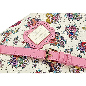 Loungefly Disney Princess Tattoo Crossbody Bag Disney Princess One Size