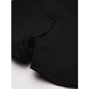 Capezio girls Team Basic Gusset athletic shorts, Black, 4 5 US