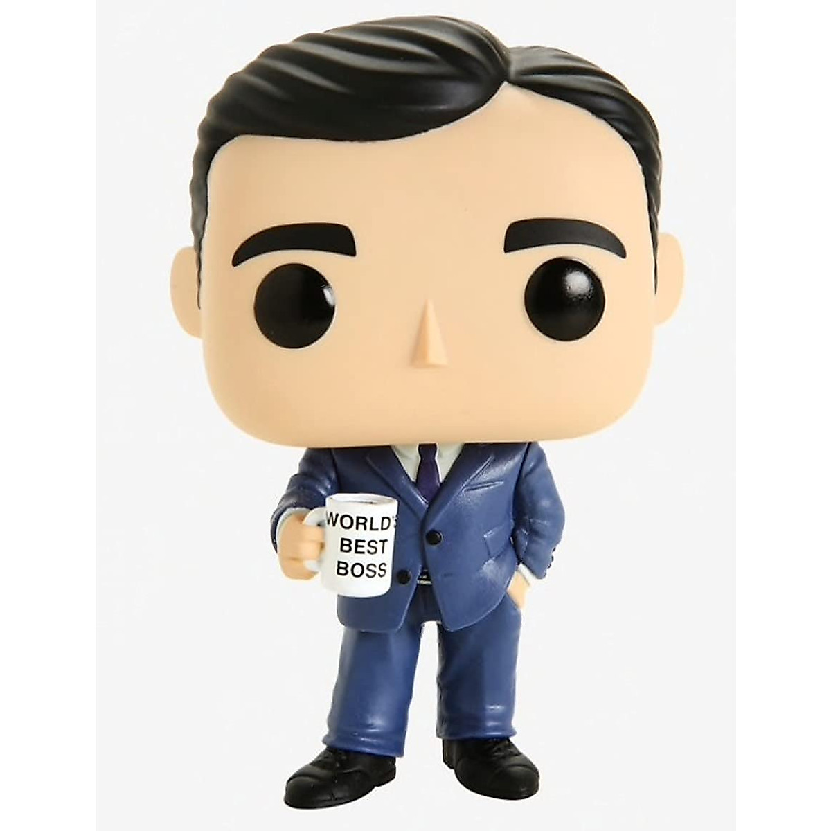 POP The Office - Michael Scott Funko Pop! Vinyl Figure (Bundled with Compatible Pop Box Protector Case), Multicolored, 3.75 inches