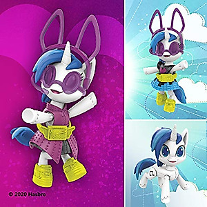 My Little Pony Smashin’ Fashion Party 2-Pack - 30 Pieces, Pinkie Pie and DJ Pon-3 Poseable Figures and Surprise Fashion Toy Accessories