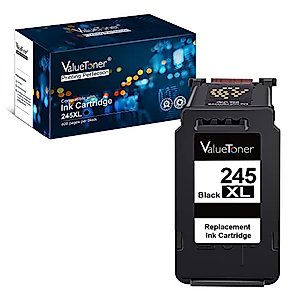 Valuetoner Ink Cartridges Replacement for Canon Ink Cartridges 245 Pg-245Xl PG-243 Compatible with TR4520 MX492 MX490 MG2420 MG2520 MG2522 MG2920 MG2922 MG3022 MG3029 (1-Pack)