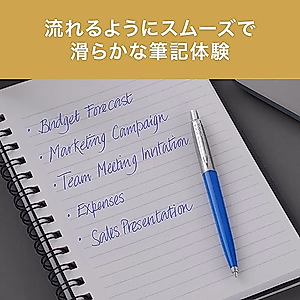 Parker QUINKflow Ballpoint Pen Ink Refill, Fine Tip, Blue