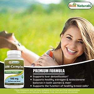 Calcium D-Glucarate 200 mg & DIM Supplement 100 mg