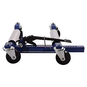 ZAWAYINE Car Wheel Dolly, Heavy Duty Self Loading Dolly with Ratcheting Foot Pedal, 1300lbs Capacity, 2 Pack