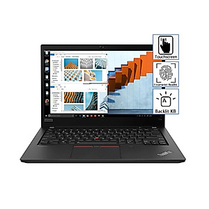OEM Lenovo ThinkPad T14 Multi-Touch 14" FHD IPS, AMD Ryzen 5 Pro 5650U Hexa Core (Beats Intel i7-1255U), 16GB RAM, 512GB NVMe, FP, WiFi 6E, Backlit KYB, RJ-45, 3YR, W10P, Business Laptop