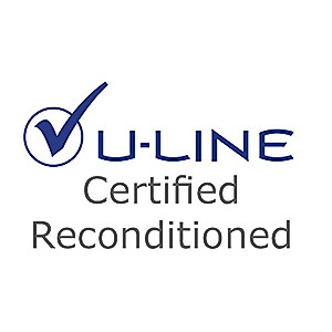 U-Line U-BI98B-00A 15" Under Counter Crescent Ice Maker, Black (Renewed)