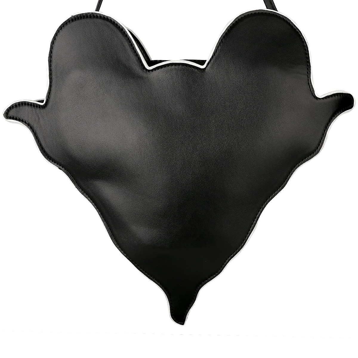 QiMing Ghost Shoulder Purses,PU Specter CrossBody Bag for Girl Women(Black)