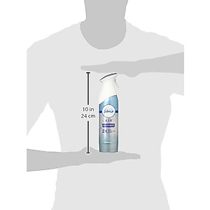 Febreze Air Freshener Heavy Duty Spray, Odor Fighter, Crisp Clean, 8.8 oz (Pack of 6)