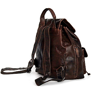 Voyager Drawstring Backpack #7517 (Brown)