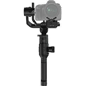DJI Ronin-S Handheld Camera Stabilizer, Video Stabilizer 3-Axis, Max Operating Speed 75 kph, Tested Payload Capacity 3.6 kg, Max Battery Life 12 hrs, Professional Stability, Innovative Design