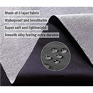 EKOBLA Donuts Aprons Pink Chocolate Lemon Donuts Dessert Colored Splashes Sprinkels Waterproof Resistant Chef Cooking Kitchen BBQ Adjustable Aprons for Women Men 27x31 Inch