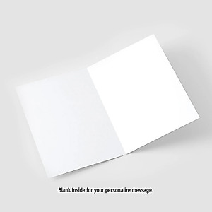 Funny 60th Birthday Card, 60 Birthday Card for Women Men, Birthday Card Decoration Gifts for Him or Her Turning 60 Years Old (5 x 7 Inch Birthday Card with Kraft Envelope)