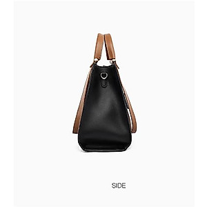 AIWendy Shoulder Bag Concealed Carry Purses and Handbags For Women Leather Crossbody Bags (Large(34 * 13 * 25 cm))