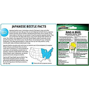 Spectracide Bag-A-Bug Japanese Beetle Trap2 18ct. (Replacement Bags Only)