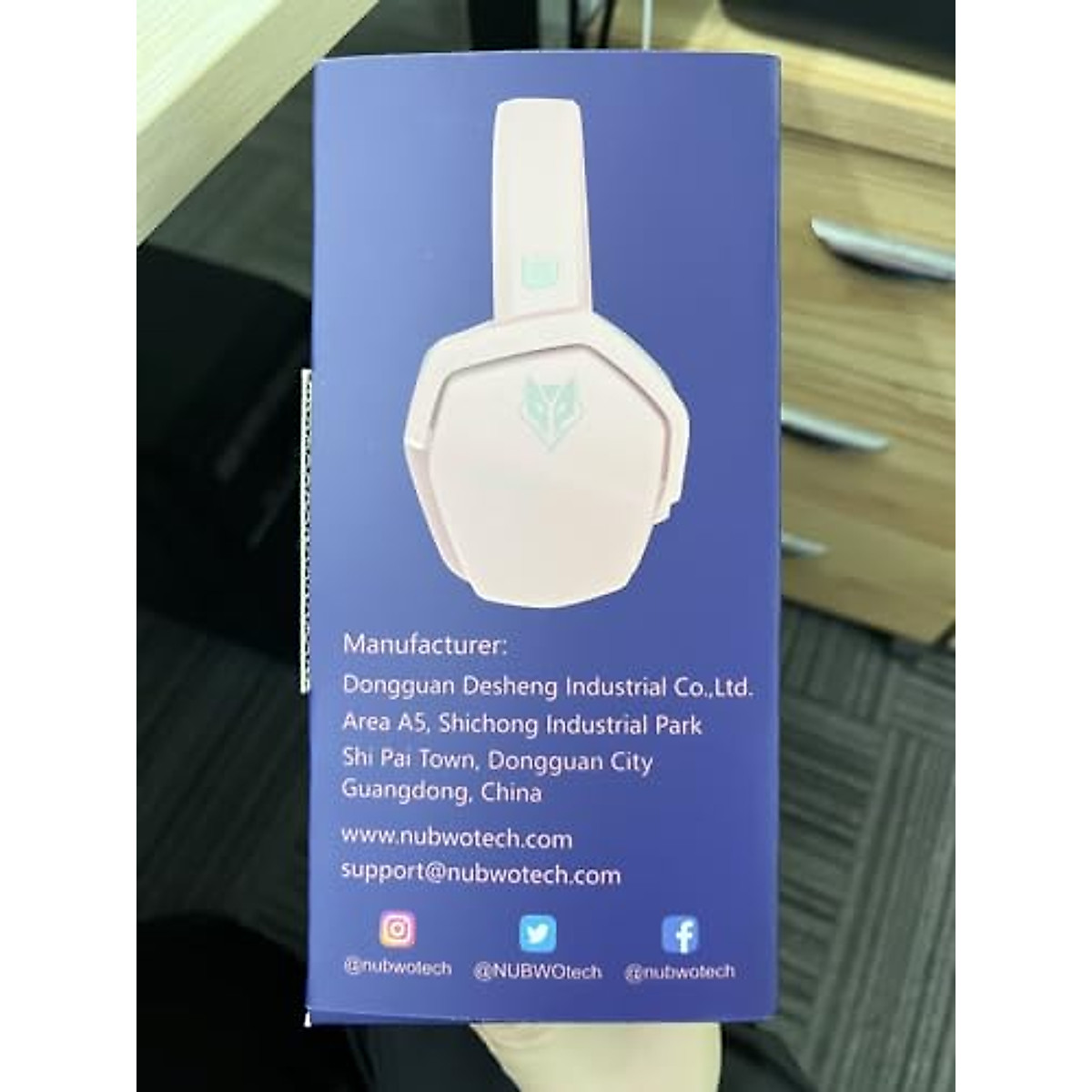 NUBWO G06 Dual Wireless Gaming Headset with Mic for PS5, PS4, PC, Mobile, Switch: 2.4GHz Wireless + Bluetooth - 100 Hr Battery - 50mm Drivers - Pink