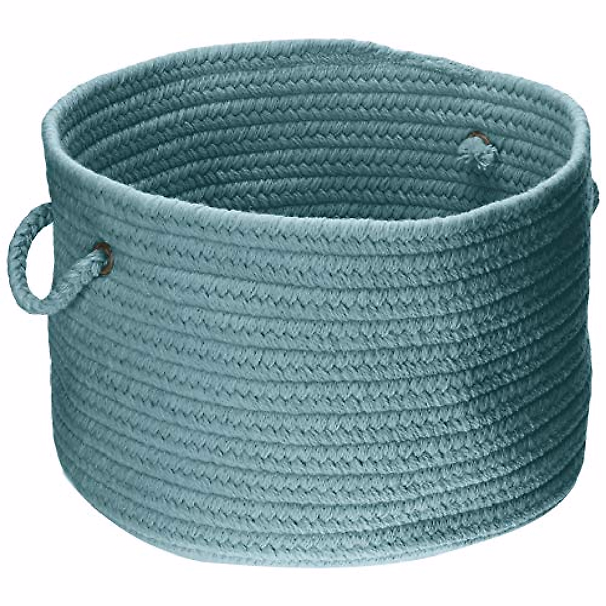 Colonial Mills WL27 18 by 18 by 12-Inch Bristol Storage Basket, Teal