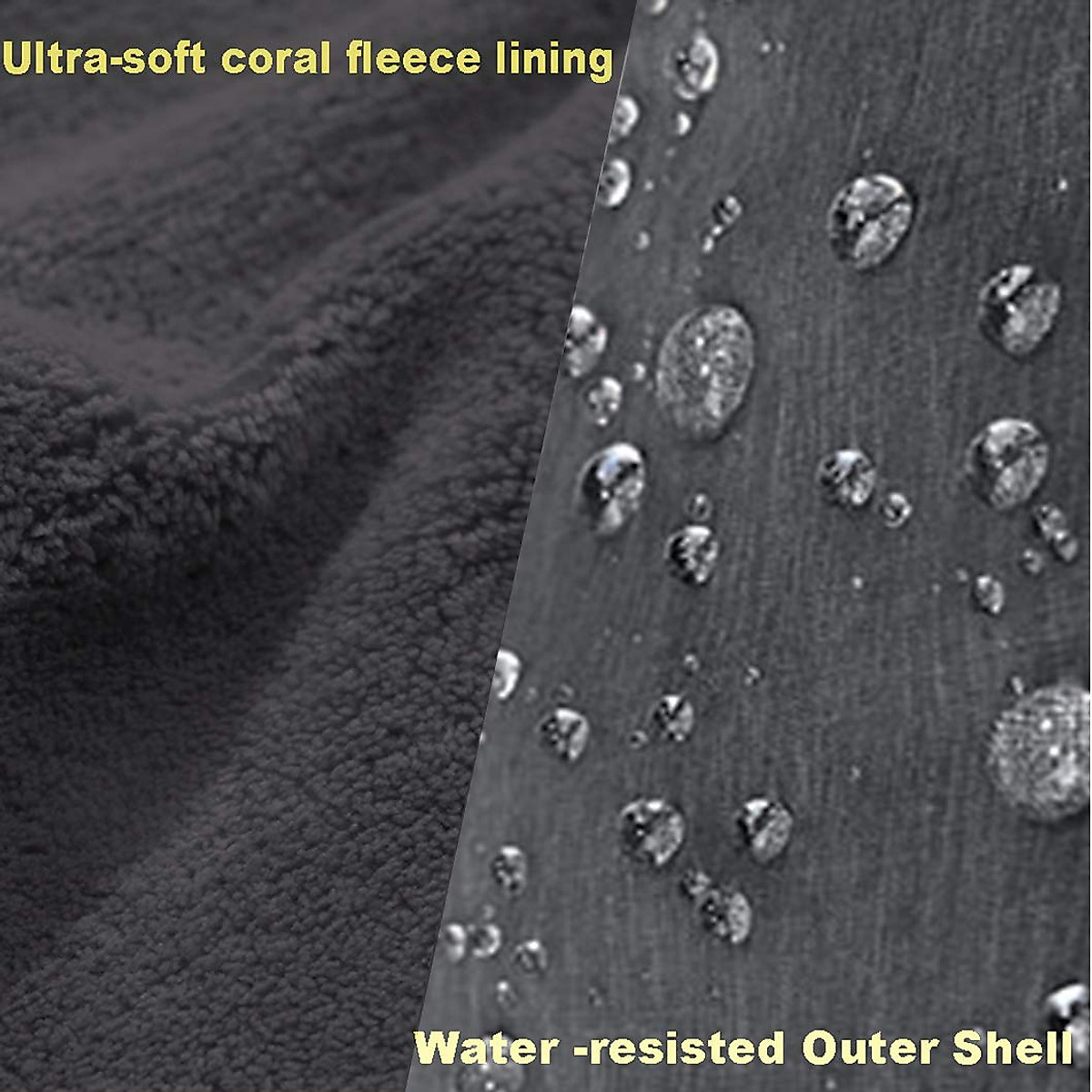 CozyMe Stroller Footmuff, Stroller Blanket with Hoodie for Toddler Winter Stroller Cover, Stroller Bunting Bag with Fleece Lined Front Height Adjustable & Removable Baby Bunting Bag for 6M-4T