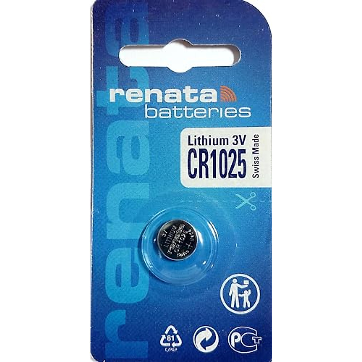 Renata Lithium Battery 3v (CR1025) (Swiss Made)