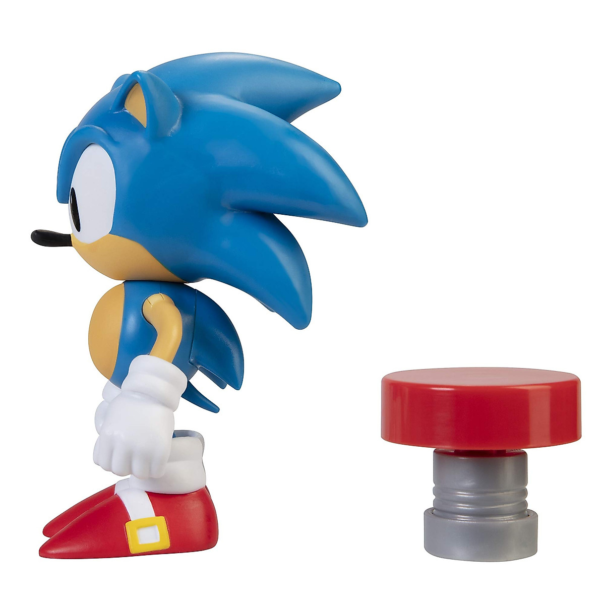 Sonic 4"- Classic Sonic w/Spring- Wave 4 (Online) Articulated