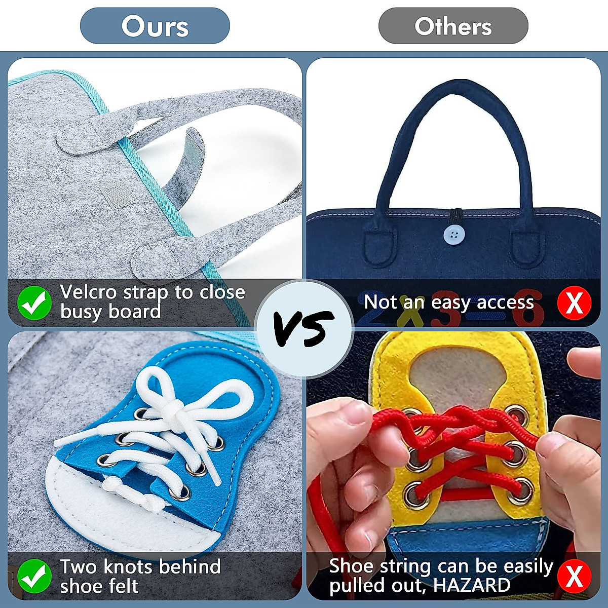 Busy Board Montessori Toys for Toddler Baby Toys Sensory Toys for Autistic Children Fine Motor Skills Baby Activity Center Toddler Activities Airplane Toy Toddler Travel Toys