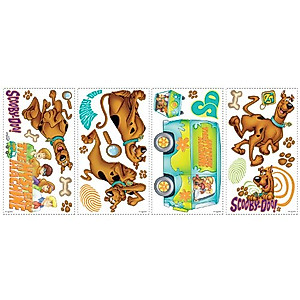 RoomMates RMK1696SCS Scooby Doo Peel and Stick Wall Decals