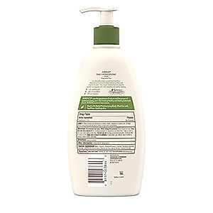 Aveeno Daily Moisturizing Body Lotion with Soothing Oat and Rich Emollients to Nourish Dry Skin, Gentle & Fragrance-Free Lotion is Non-Greasy & Non-Comedogenic, 18 fl. oz