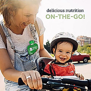 Gerber Organic Baby Food Pouches, 2nd Foods for Sitter, Pear Spinach, 3.5 Ounce (Pack of 12)