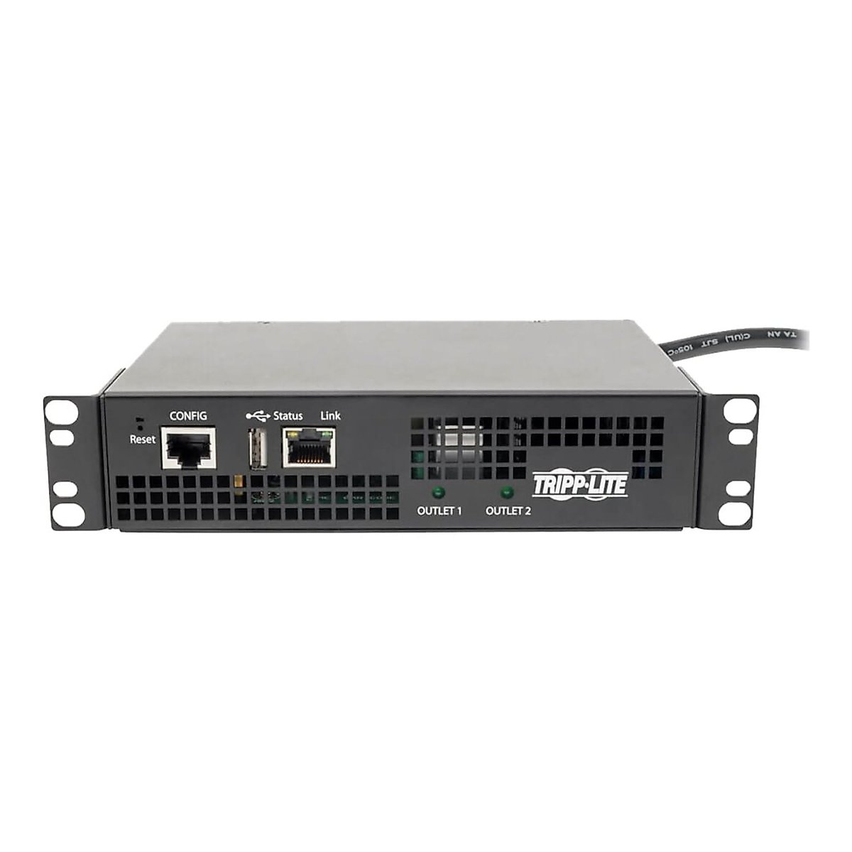 Tripp Lite Single Phase Switched Mini PDU, 100/120/127V, Remote LX Platform Interface, 6 ft. Cord, 0U, TAA (PDU15NETLX)