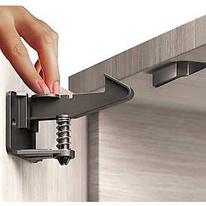 Universal Baby Safety Kit Vivi Kids – Complete Baby Proofing Kit – 28 Pieces – 12 Concealed Cabinet Locks, 8 Corner Protectors, 6 Plug Covers & 2 Door Finger Pinch Guards – Easy to Install with 3M