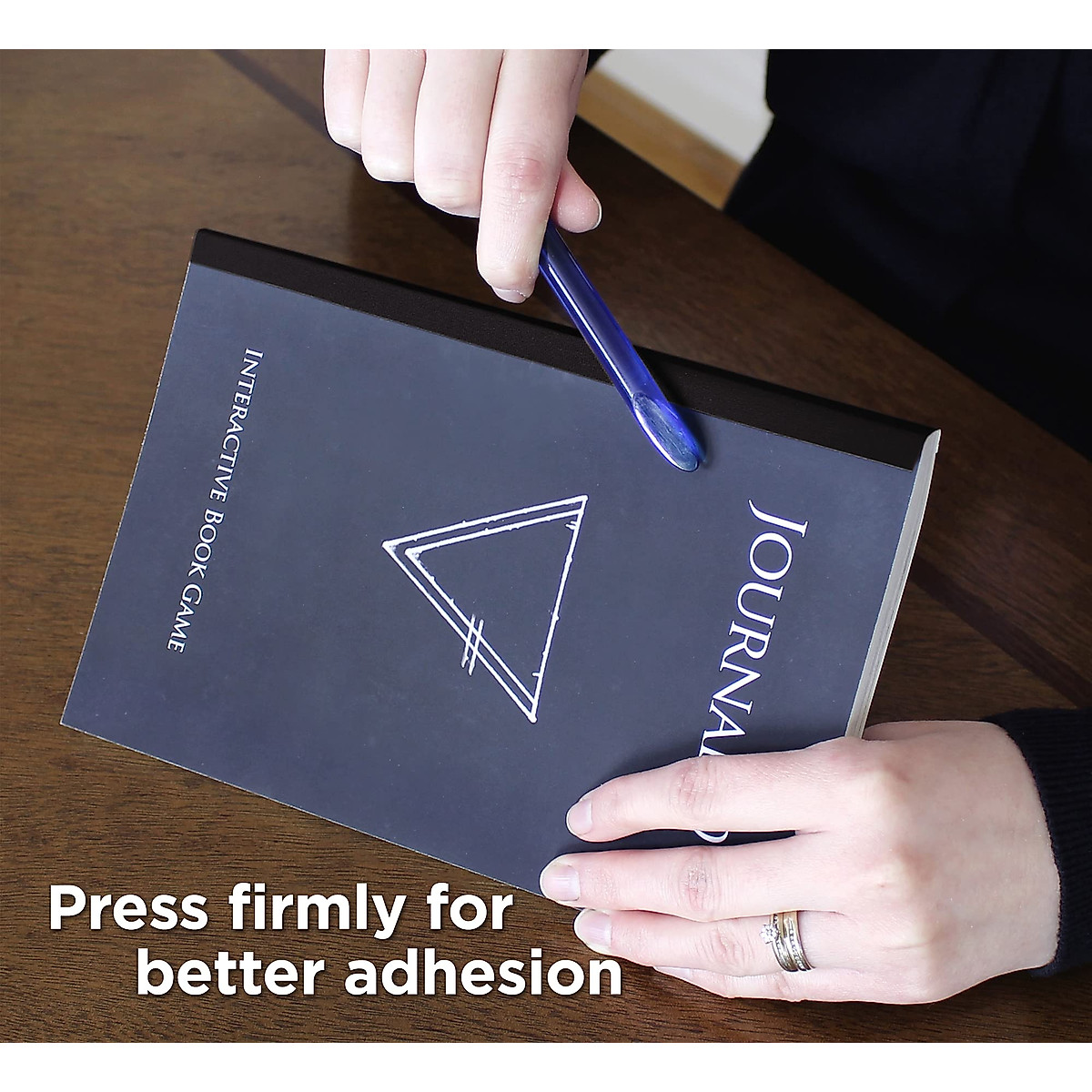 BookGuard 1 Inch Premium Bookbinding Repair Cloth Tape, 15 Yard Roll, Black